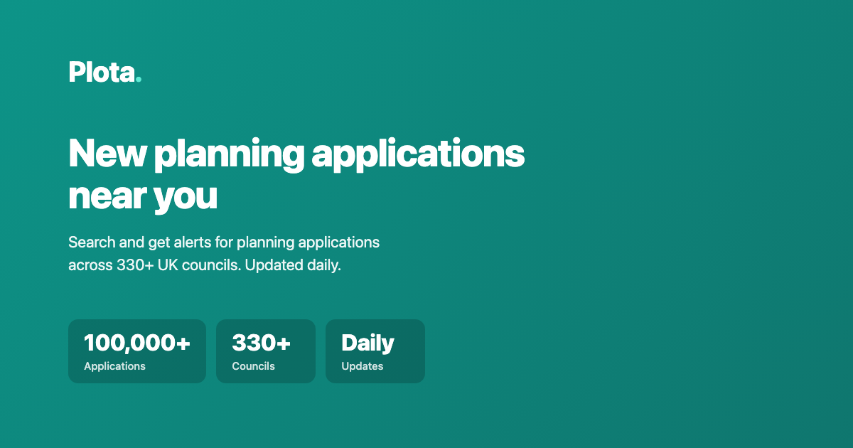 Planning Applications in Swansea, Wales - Updated Daily | Plota